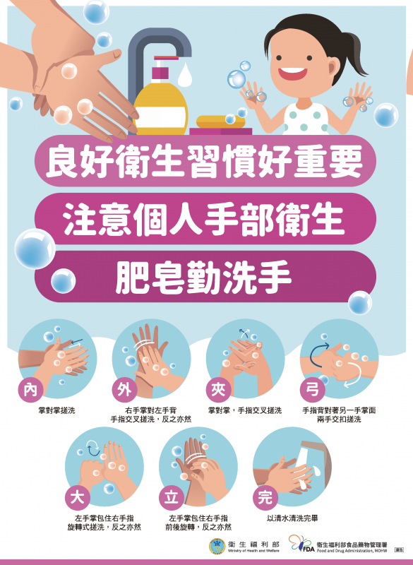 手部清潔 校園衛生專區